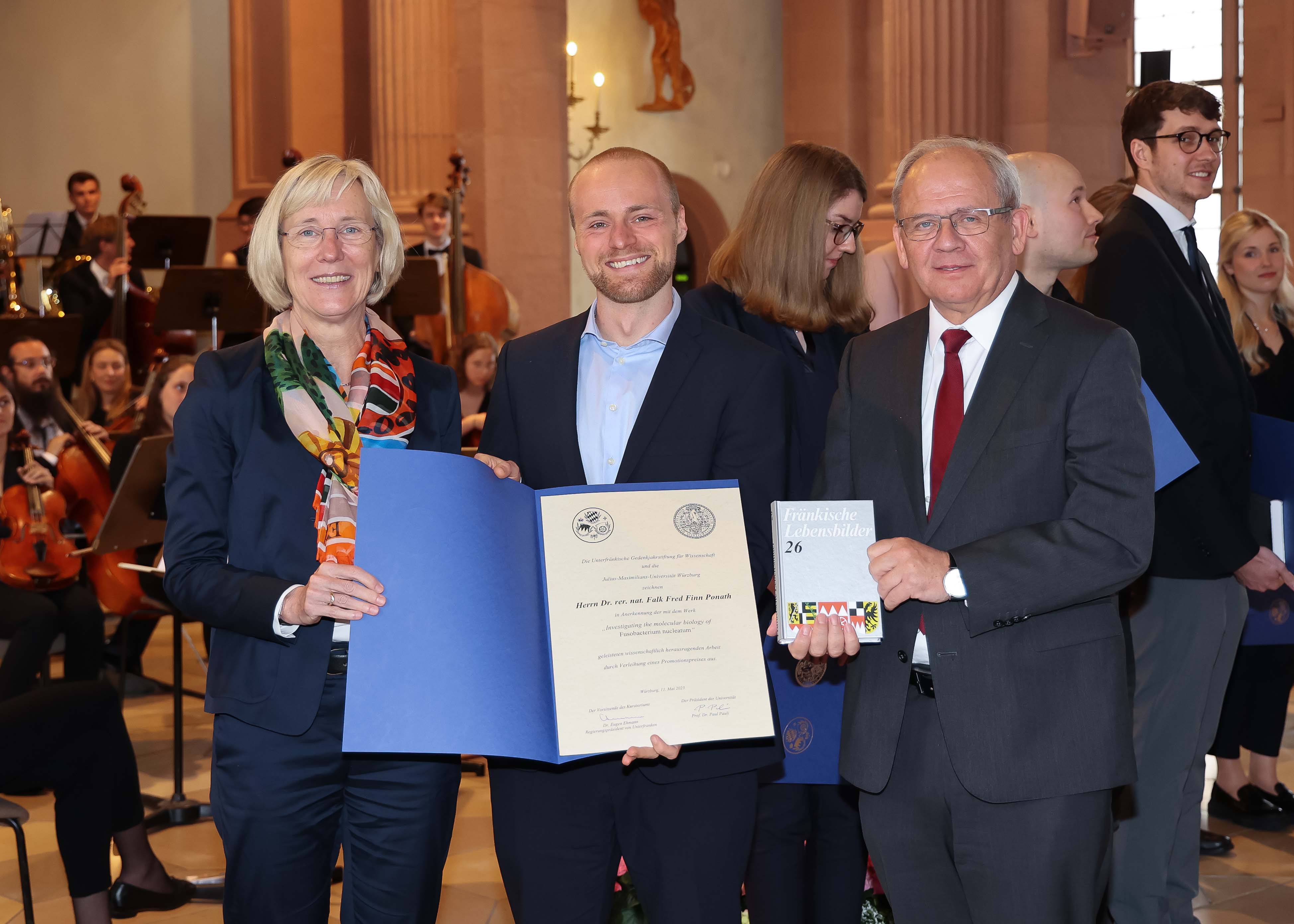 Promotionspreis für Falk Ponath | HELMHOLTZ HIRI
